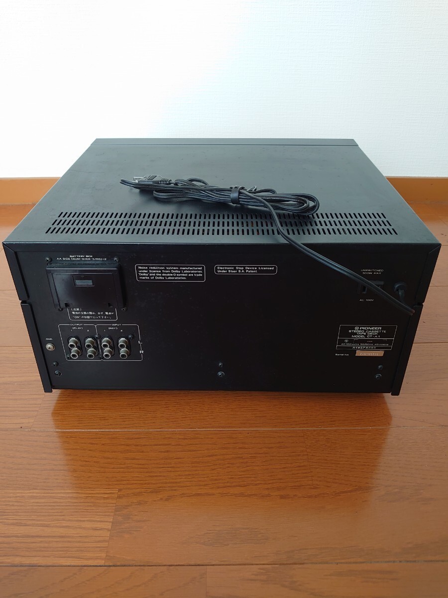 パイオニア PIONEER CT-A1 カセットデッキ オーディオ機器 - 购够网