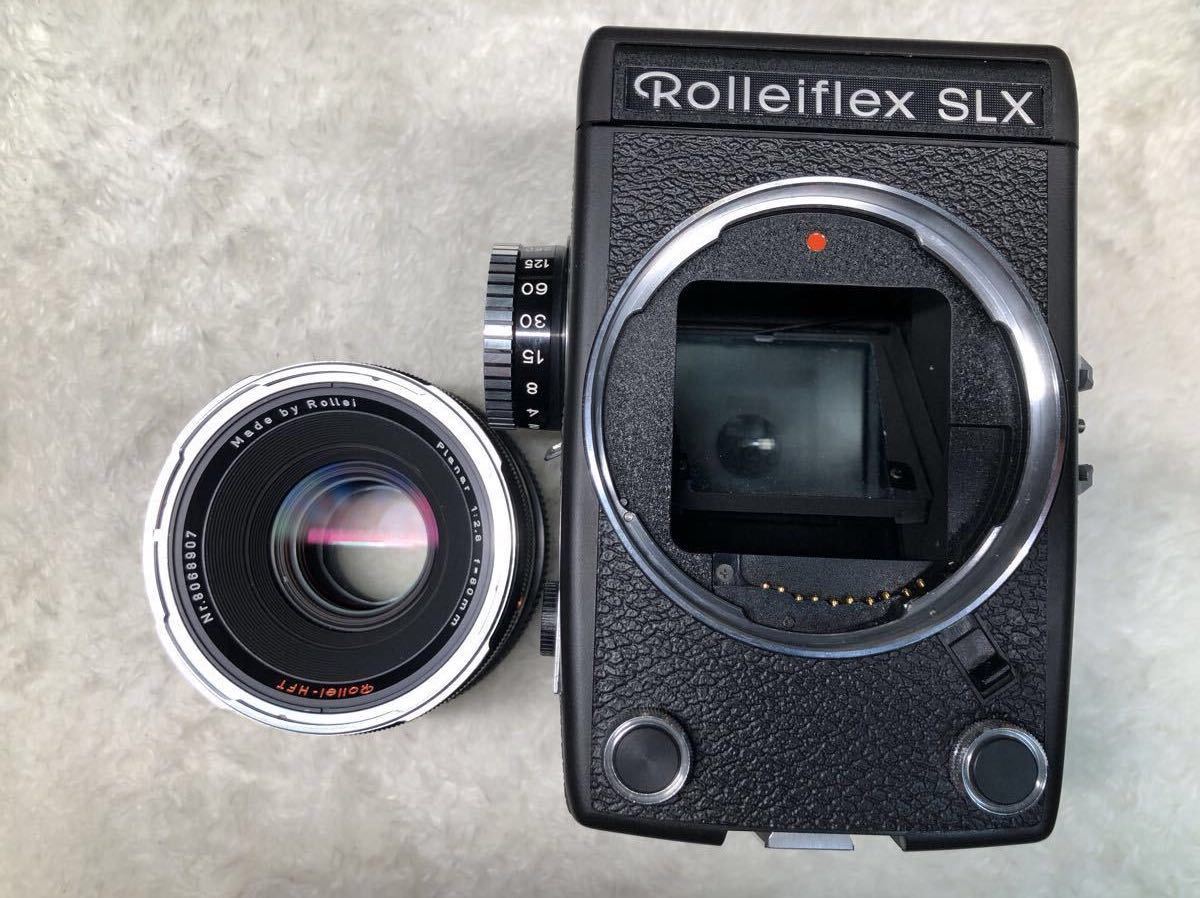 Rolleiflex SLX HFT 80mm f2.8 Planar 中判カメラ フィルムカメラ Rollei ローライフレックス Hood レンズ - 购够网